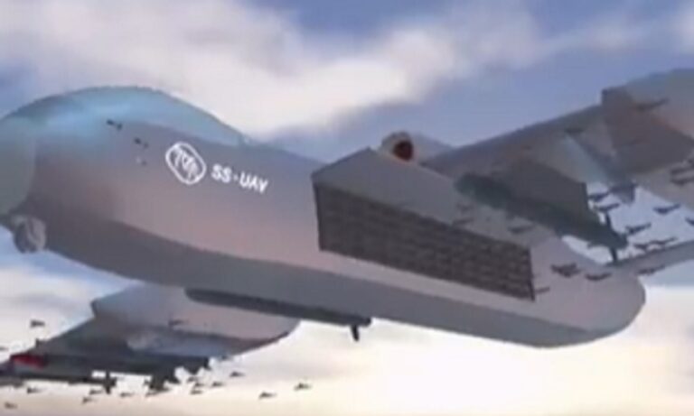 Jiutian SS-UAV: Η Κίνα σηκώνει στο αέρα μητρικό σκάφος που κουβαλάει στόλο με 100 drones